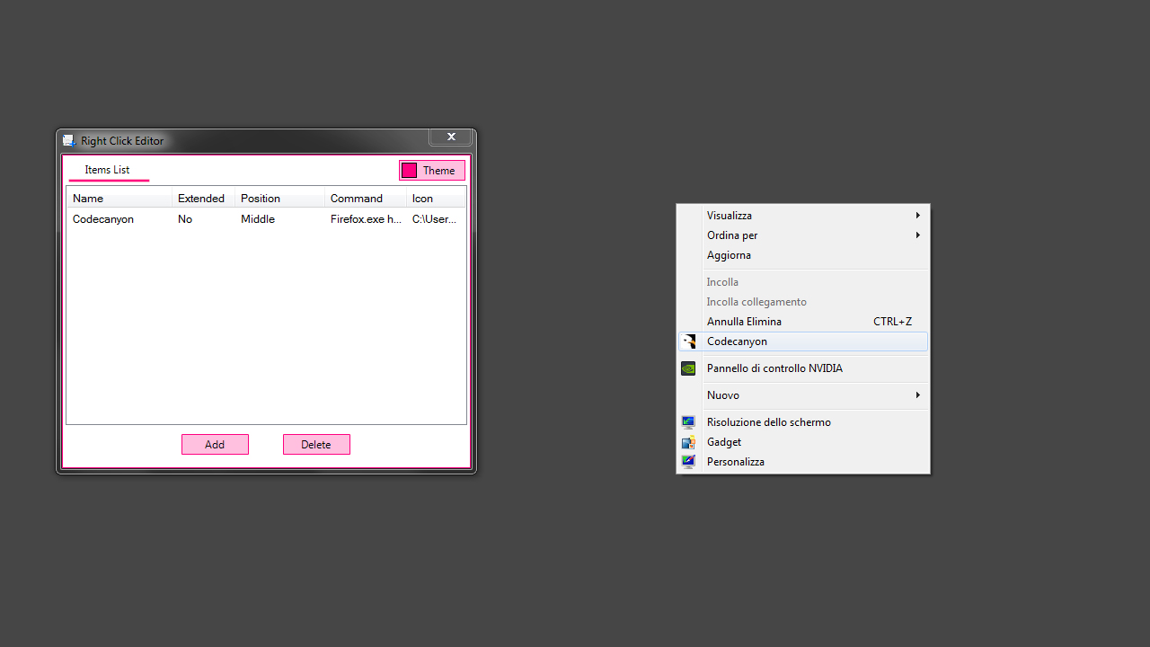 Right Click Editor by miky94x | CodeCanyon